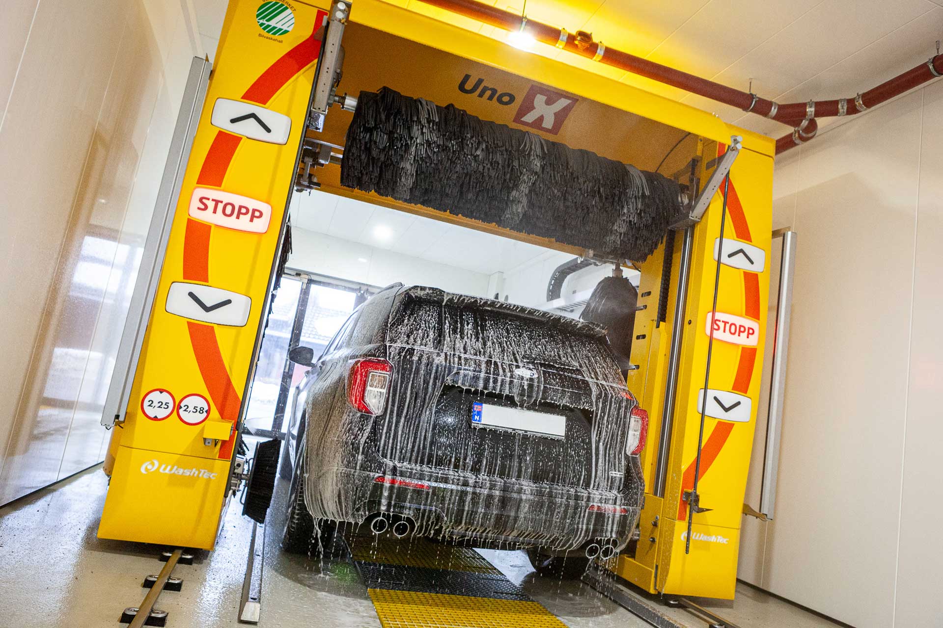 Svanemerket bilvask for bedrifter